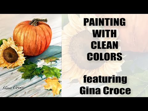 Watercolor Workshop with Gina Croce – Blackstone Valley Art Association