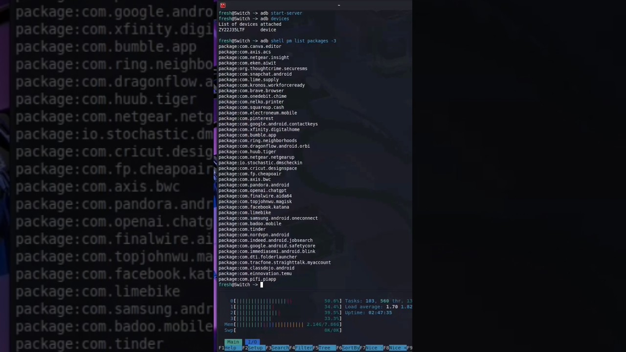 Extract 👽 Android APK On Linux #coding #programming #python