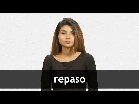 Traducción en inglés de “REPASO” | Collins Diccionario español-inglés