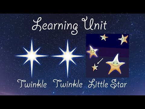 Twinkle Twinkle Learning Unit | PicLily