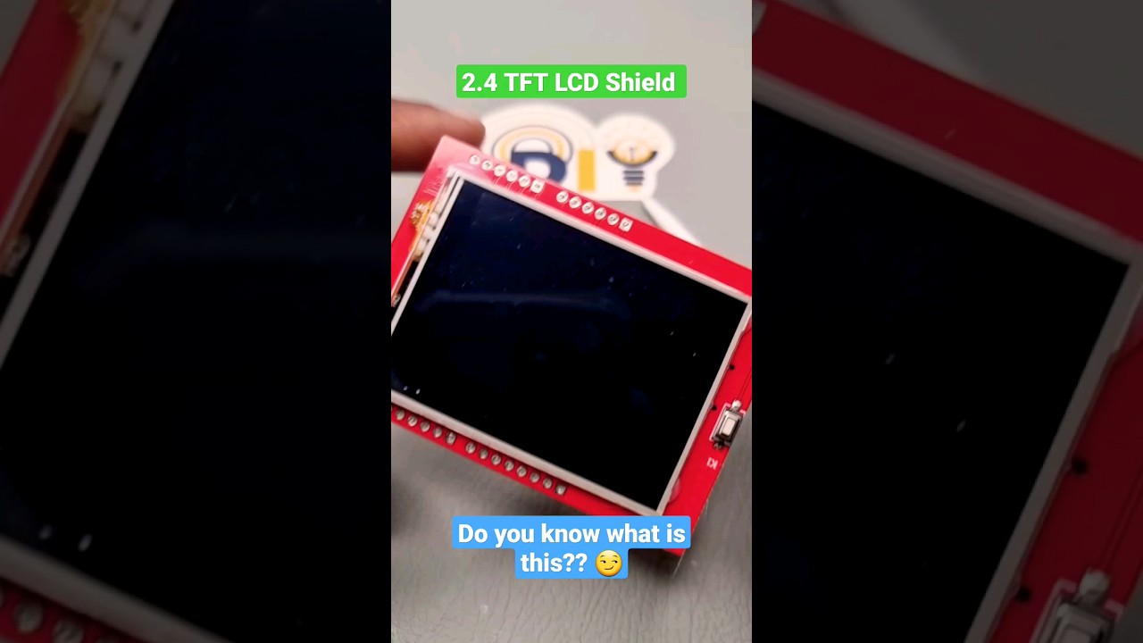 Maximizing Your Arduino Project with 2.4 TFT LCD Shield - Unpacking Tour 😲😍😉 #diy #lcd #arduino #how