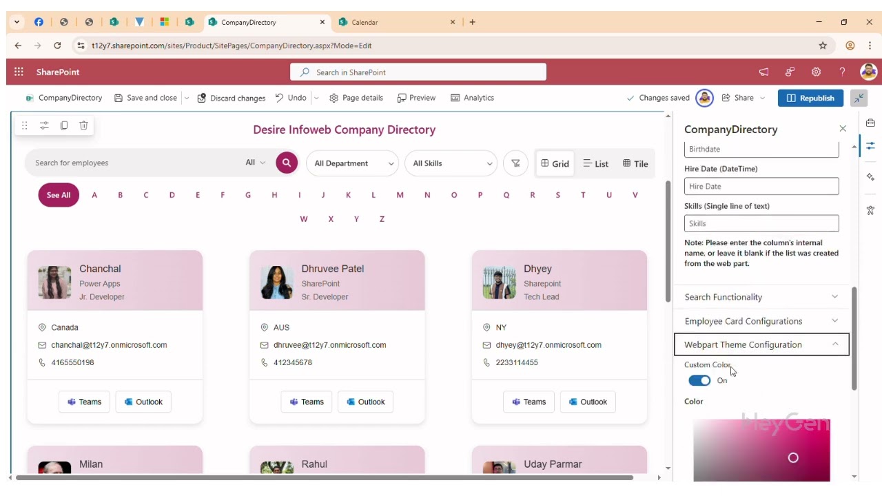 Smart Employee Directory for SharePoint & Office 365