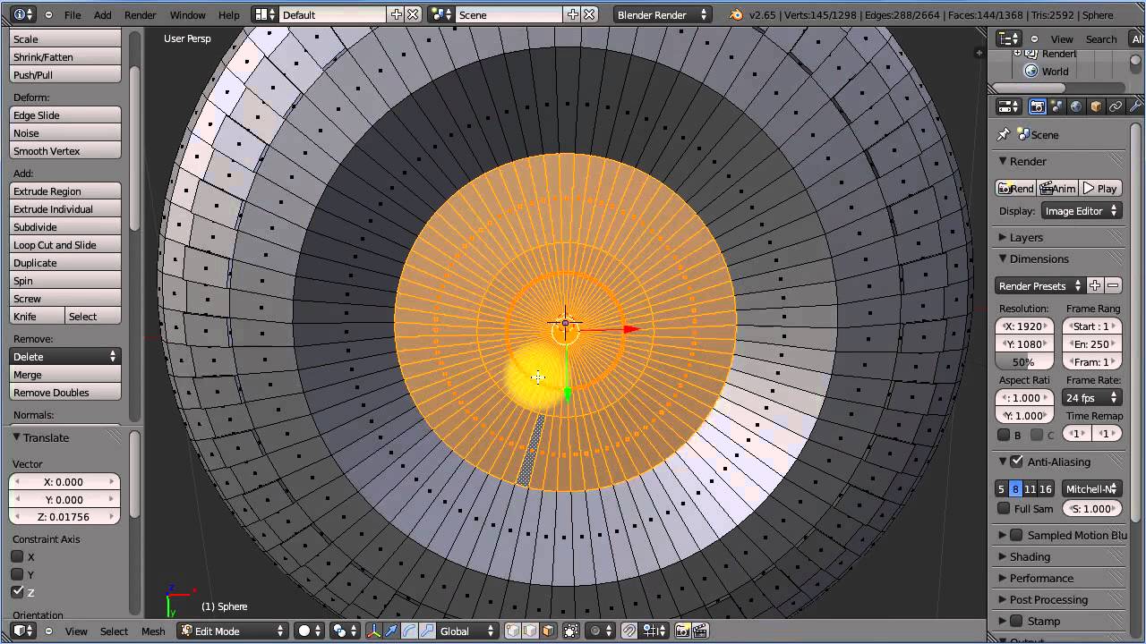 Blender Tutorial - Build a Spaceship Part 1