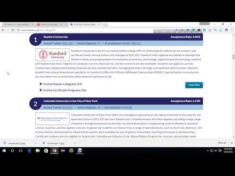 Stanford University Review Online Universties