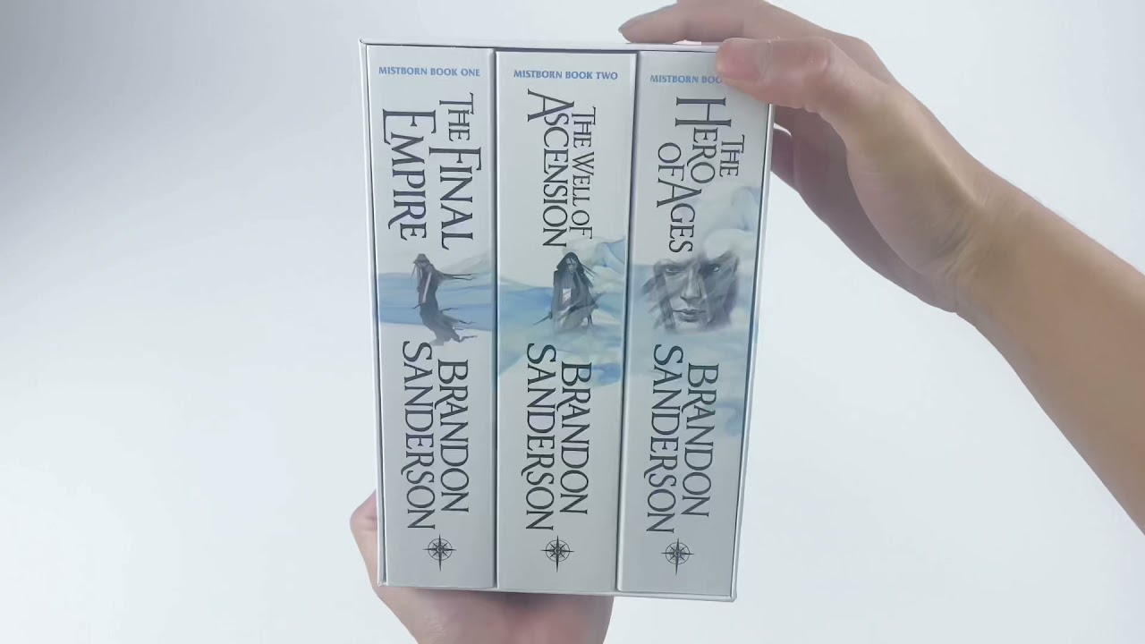 Brandon Sanderson Mistborn 3 Books Collection Pack Set