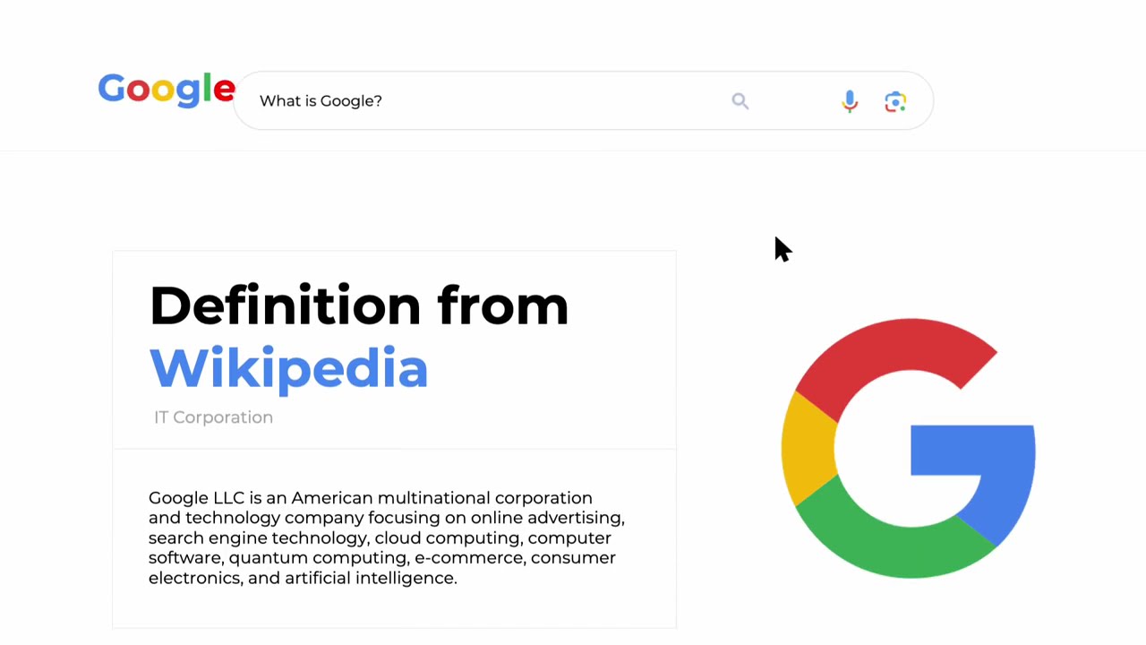 Animated Google PowerPoint Template