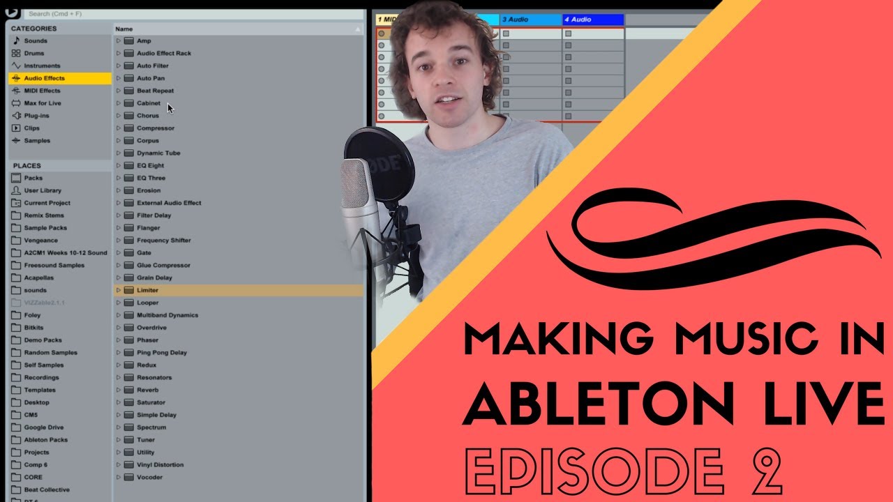Making Music In Ableton Live - EP 2: The Browser