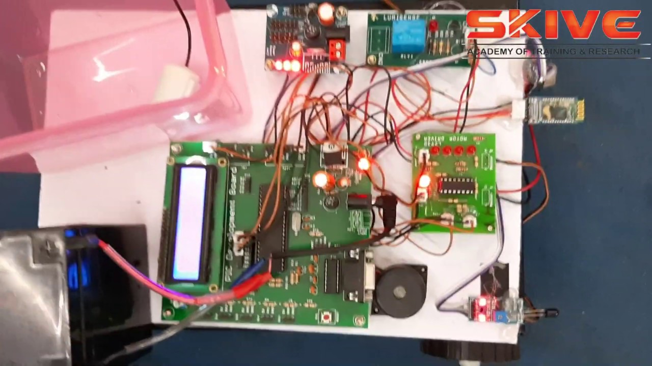 Fire Fighting Robot: Android Application Controlled