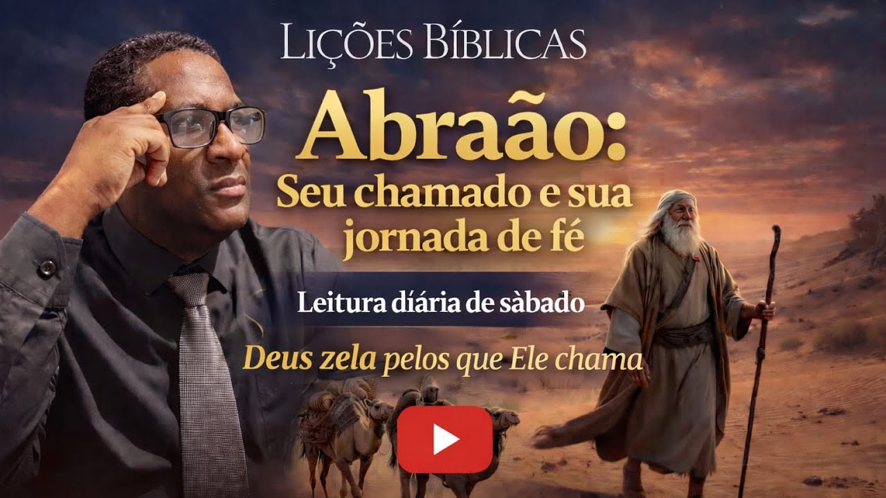 Lição 01 - Abraão seu chamado e sua jornada de fé - leitura diária de sábado 