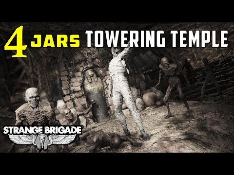Location of every Jar in Towering Temple | STRANGE BRIGADE Collectible Guide