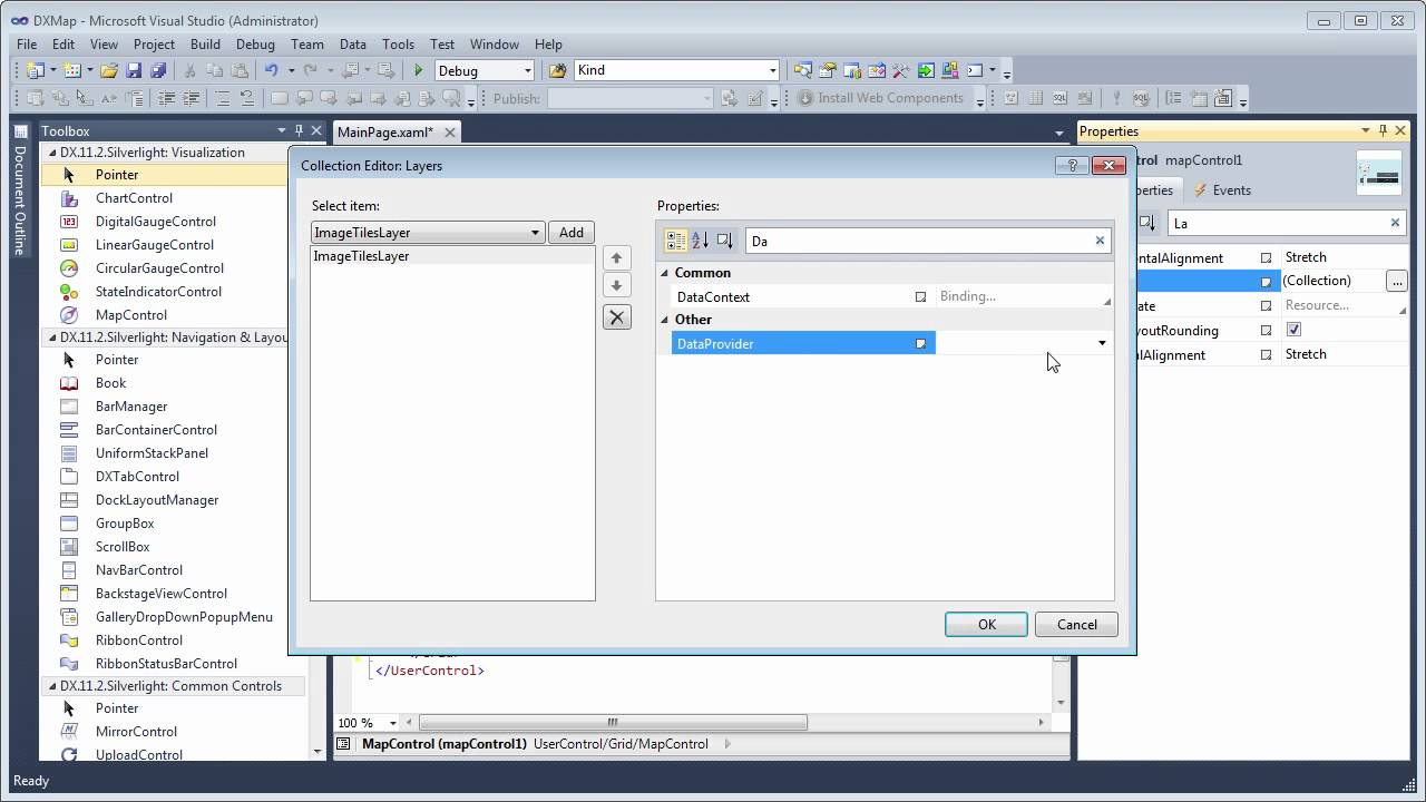 DXMap Control for Silverlight - Introduction