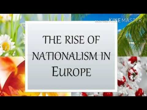 The Rise Of Nationalism In Europe Class 10(Summary) Video Lecture