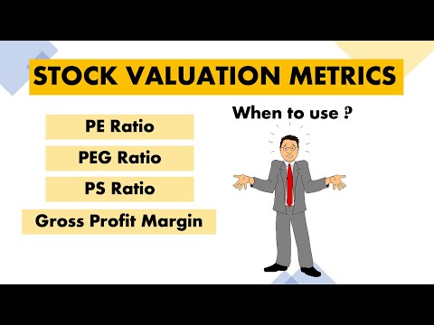 How To Value A Stock: PE Ratio, PEG Ratio, PS Ratio, Gross Profit Margin