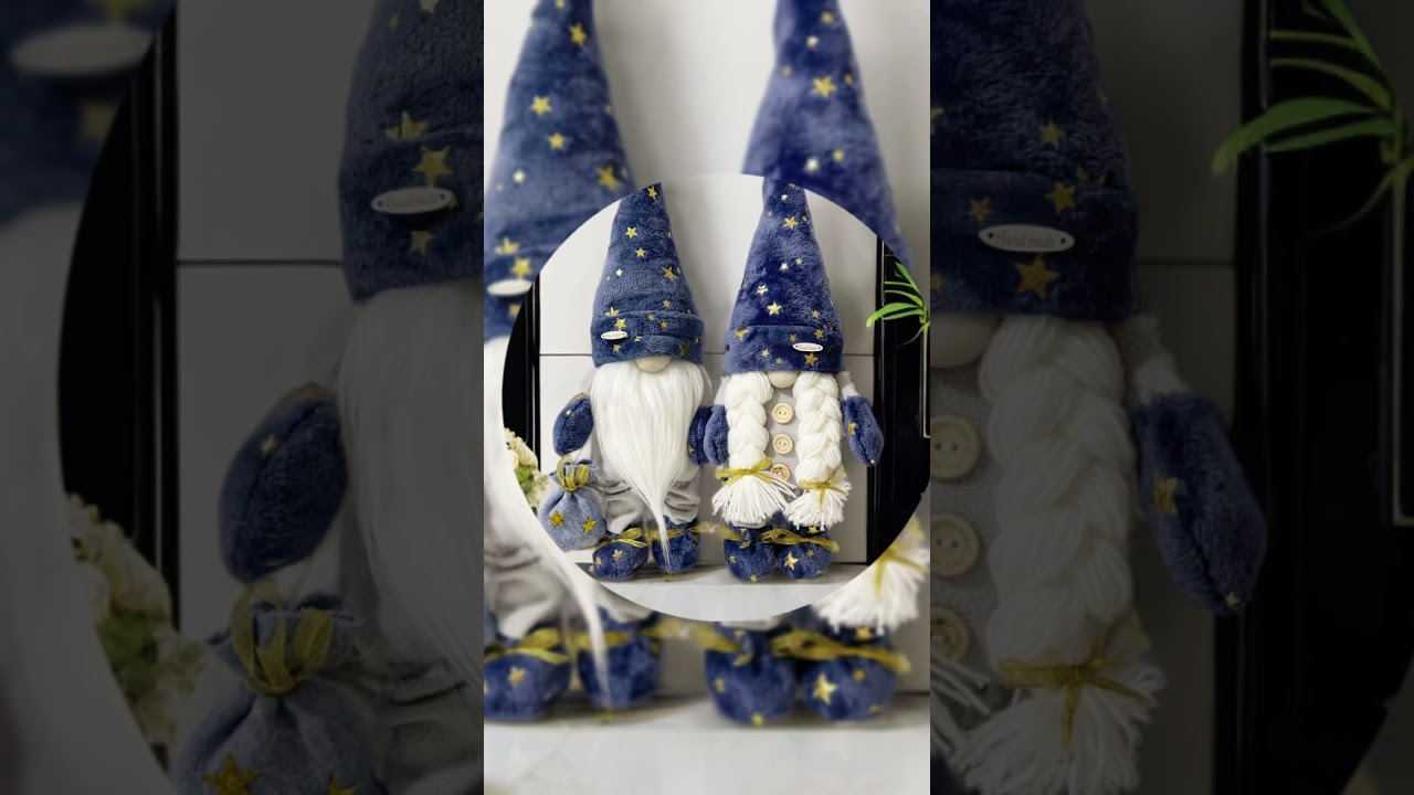 Make this Christmas gnome pattern in my shop, Etsy #tutorial #gnomes #handmade