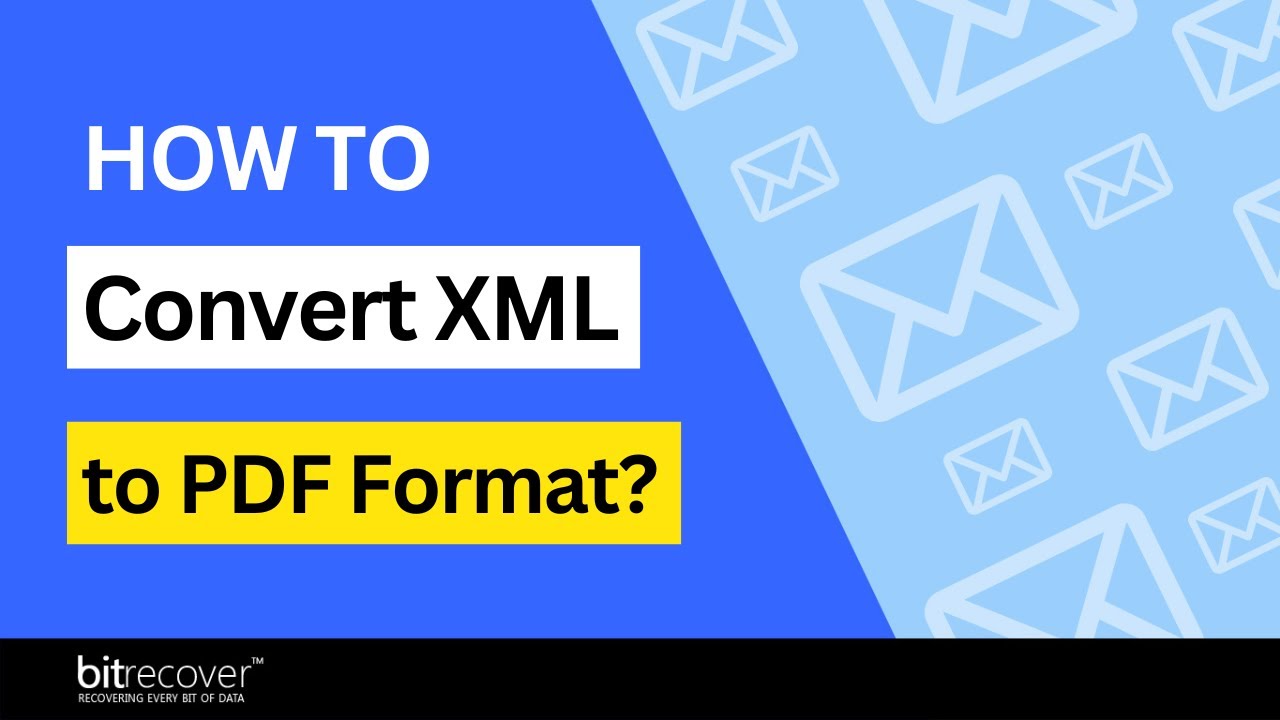 Batch export XML to PDF file format | XML to PDF Conversion tool