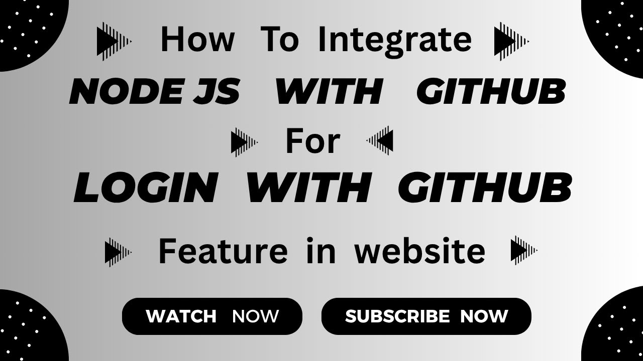 How to Add Login with GitHub in Node.js | GitHub OAuth Integration Tutorial (Step by Step)