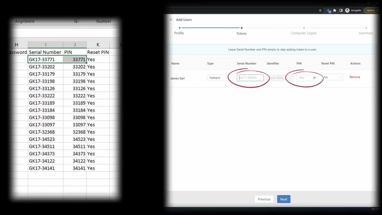 Adding End Users To GateKeeper via Manual Entry