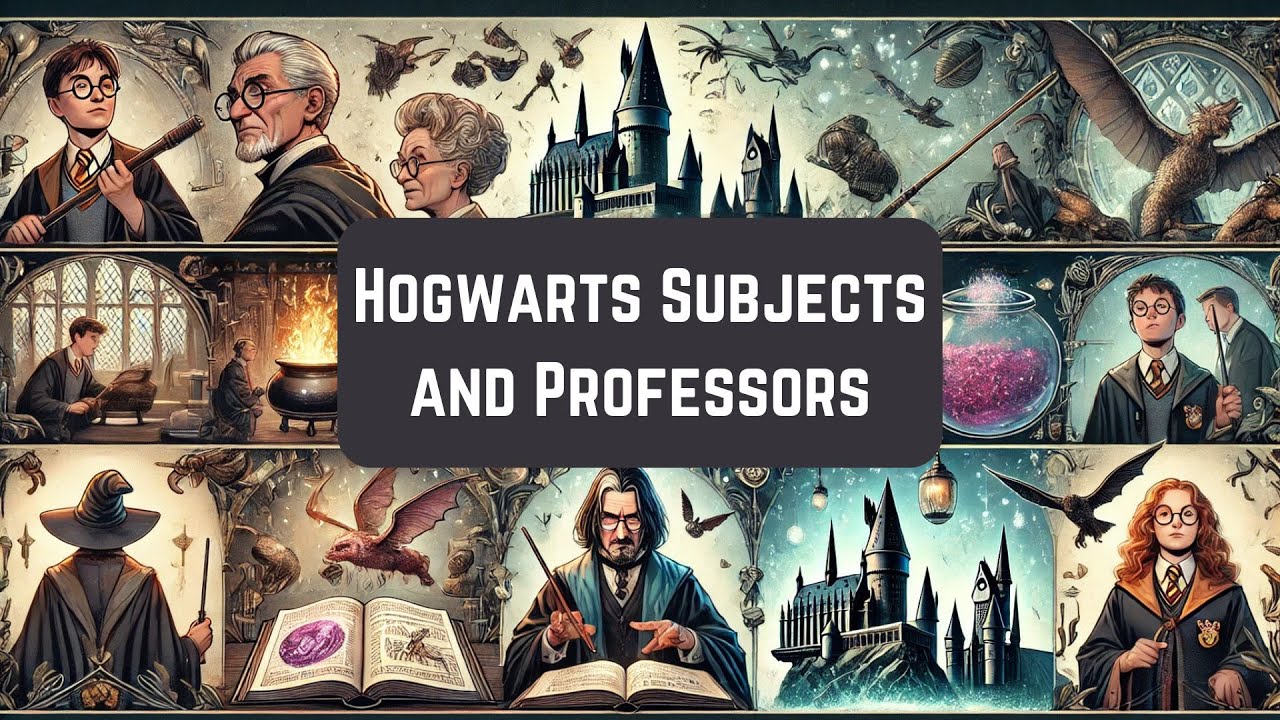 All Hogwarts Subjects & Professors - Complete Curriculum (ALL 25) | Magical Education Explained