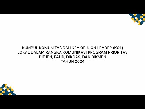 Kumpul Komunitas dan Key Opinion Leader (KOL) Tahun 2024