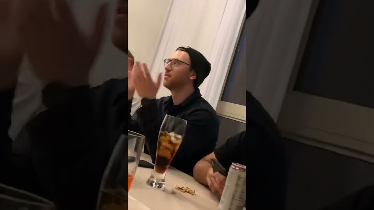 Aggressive hand gestures from the six year old