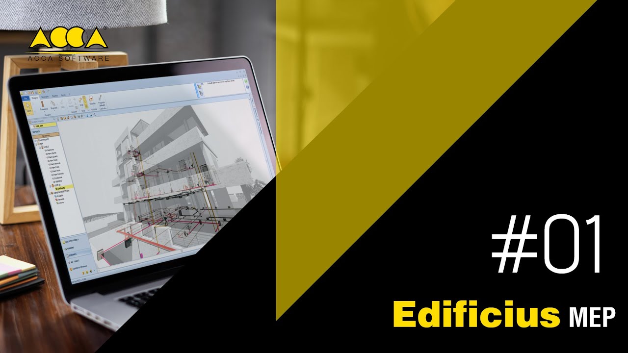 The Complete Edificius MEP course - Lesson #01 - Software interface and the MEP environment