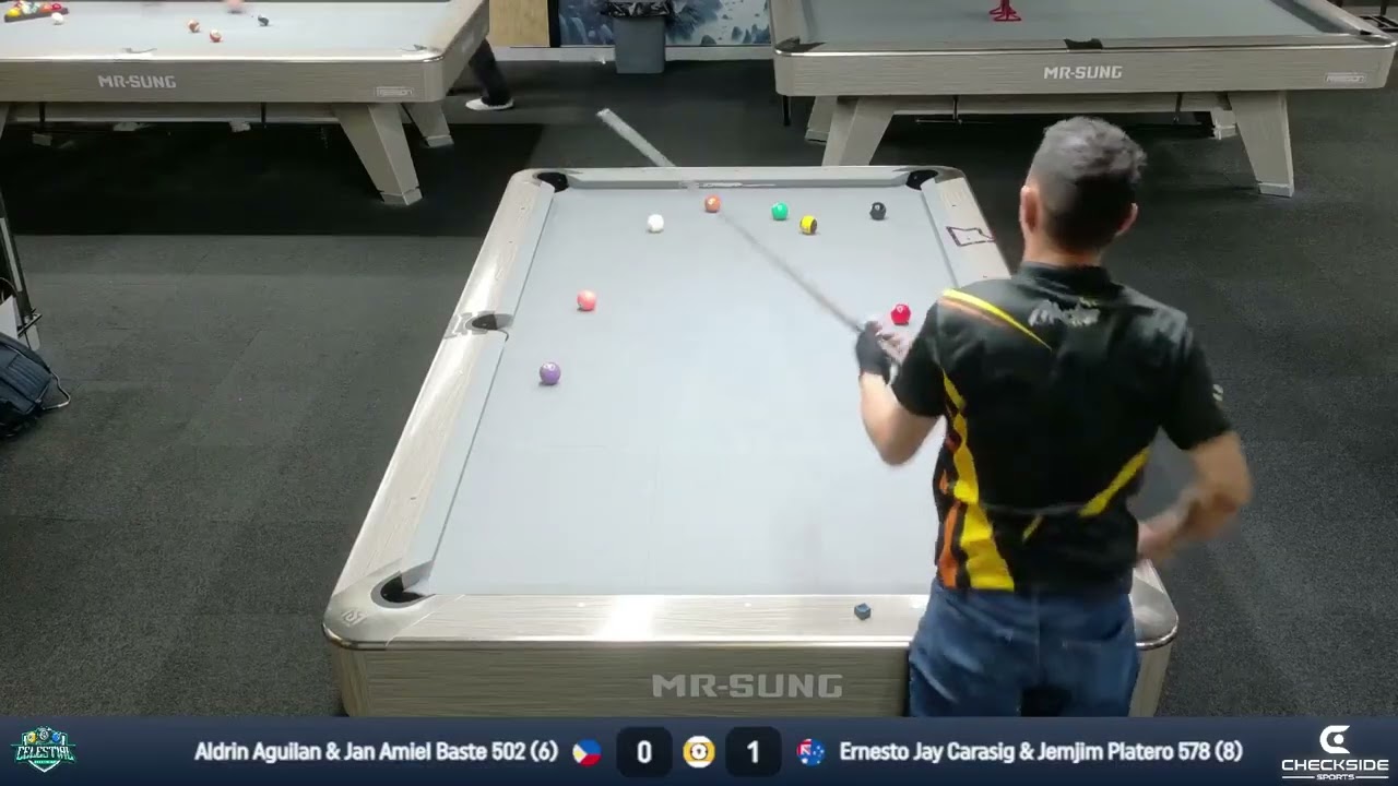 Celestial Billiards Scotch Doubles Tournament #6 Finals