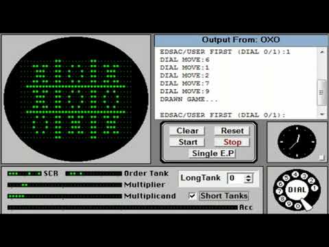 OXO (1952) by Cambridge University EDSAC game