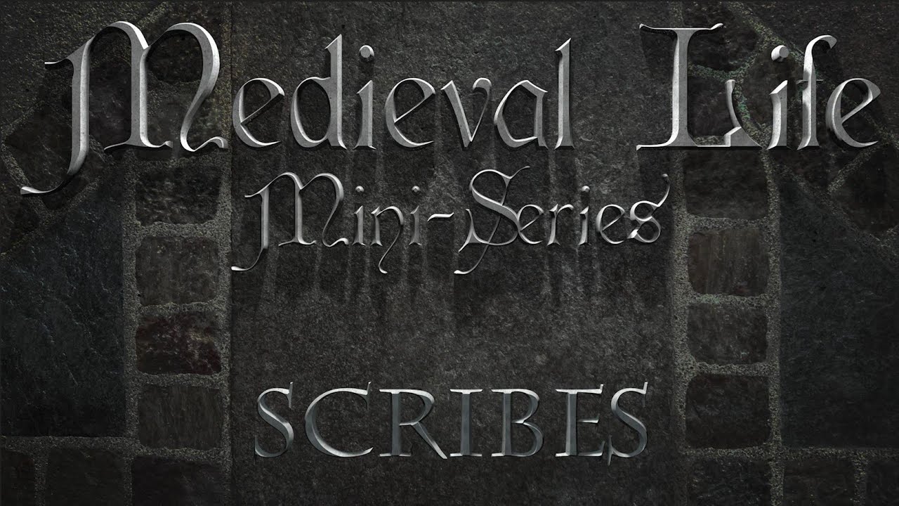 Medieval Life Mini-Series - Scribes