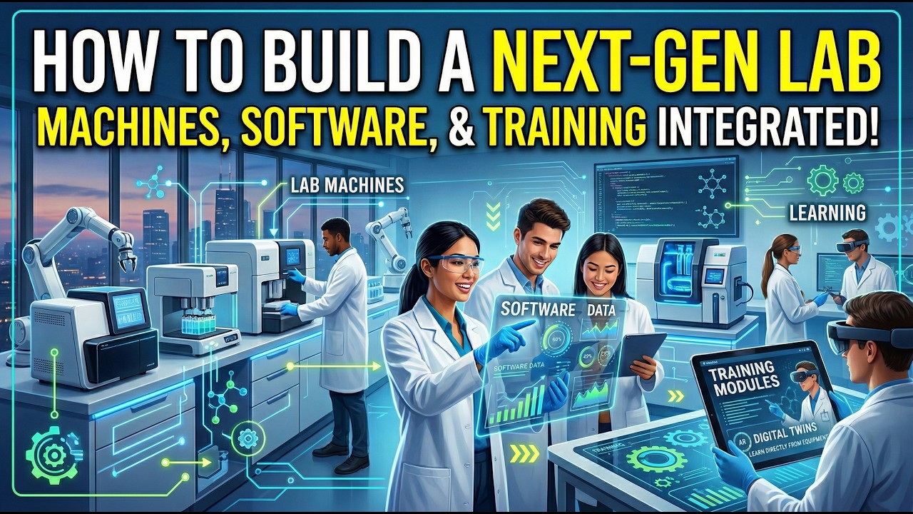 How to Build a Next-Gen Laboratory | Machines, Software & Training Integrated