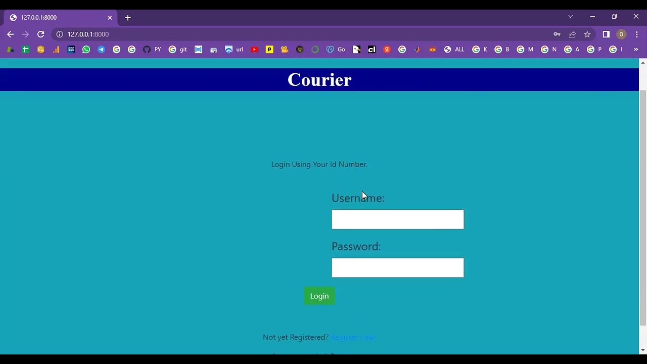 Courier Management System in Django - OKOK PROJECTS- Final Year ...