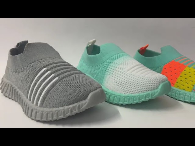 Fly Knit Sports Shoes Upper - Military Style Shoe Upper Manufacturer ...