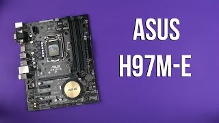 ASUS H97M-E купити в інтернет-магазині: ціни на материнська плата H97M-E - відгуки та огляди ...