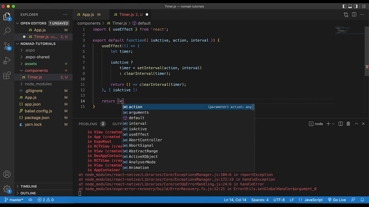 React Native: How to Create a Timed Interval Component