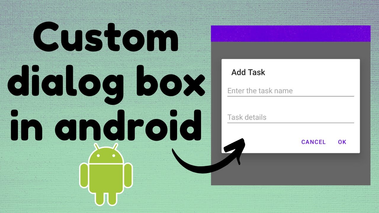 Custom dialog box in Android | CodeViewHub | Android Studio