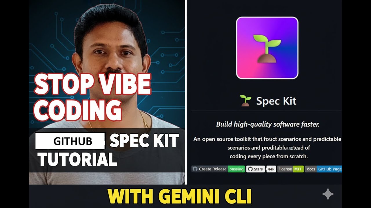 STOP VIBE CODING: GitHub Spec Kit Tutorial with Gemini CLI [Ultimate SDD Guide]