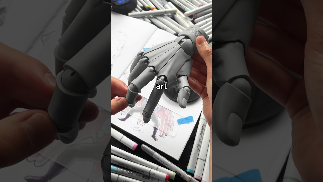 The BEST Way to Draw HANDS… 👀🤚 #drawing