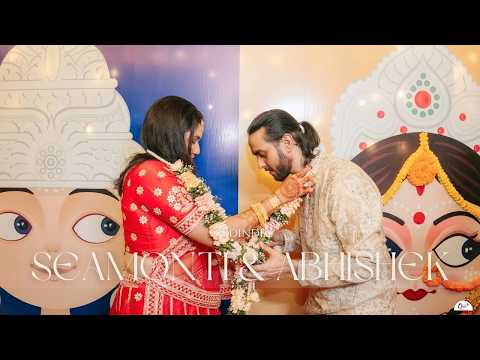 Bengali Wedding Cinematic Video 4K | Seamonti & Abhishek | Best wedding Photographer in Kolkata 2025