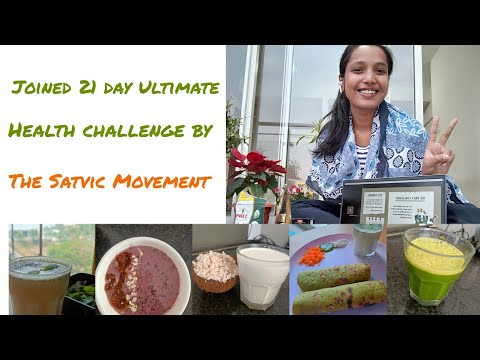 Completed a week of 21 day Ultimate health challenge ✅ by @SatvicMovement | My experience
