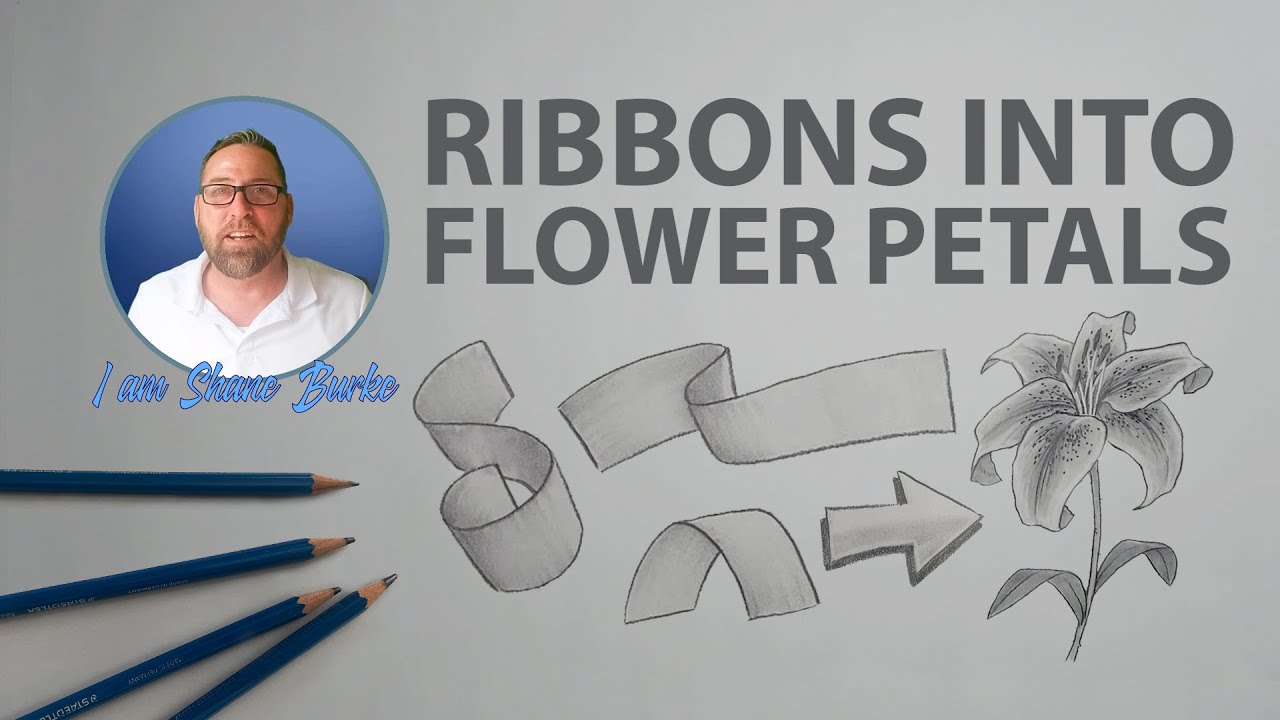 How to Draw a Realistic Lily Flower with Pencil 🌺 | EASY for Beginners!