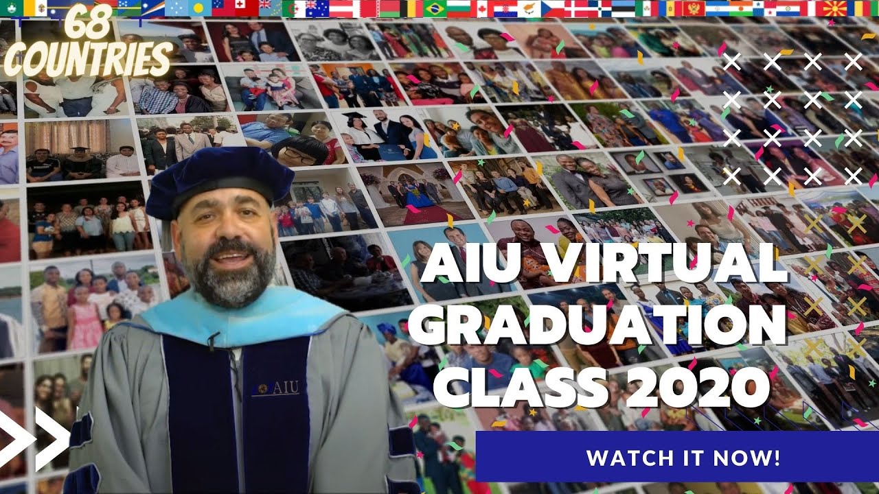 AIU Virtual Graduation August 2020