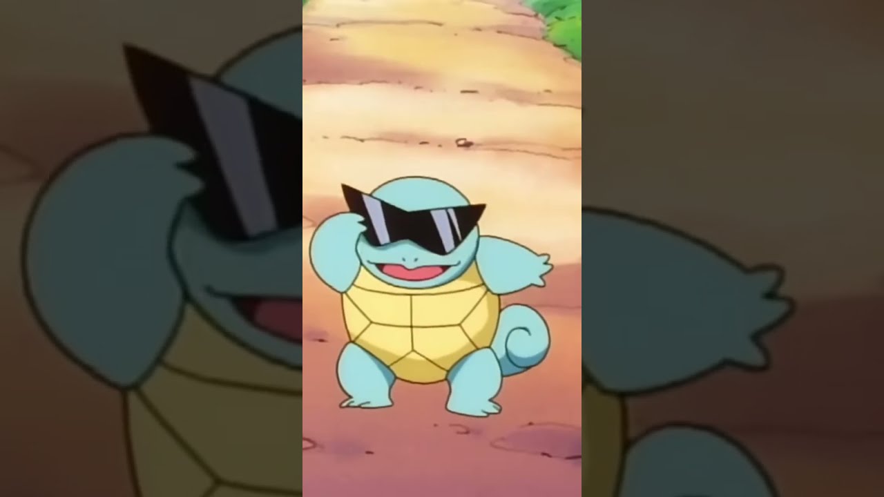 How Ash caught Squirtle #fyp #shorts