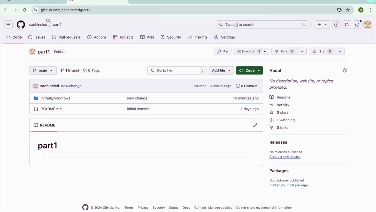 Create Variable and Secrets and calling Workflow in Github Actions ( part 2)