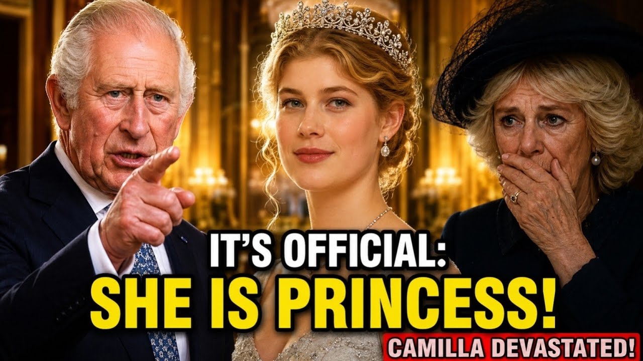 King Charles’ Iron Decree: Lady Louise Becomes Princess as Camilla’s Secret Plan Collapses