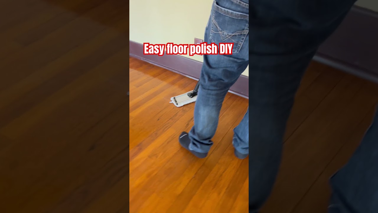 TIPS Clean And Polish Hardwood Floors//Easy To Use Polish!!
