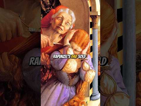 The DARK Origin of Rapunzel: A Grim Fairy Tale #shorts #rapunzel #fairytales #grimmbrothers