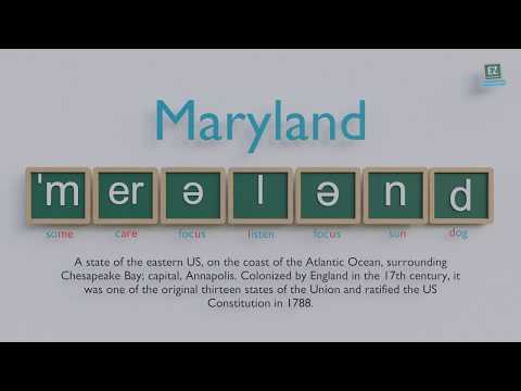 How to pronounce Maryland ?