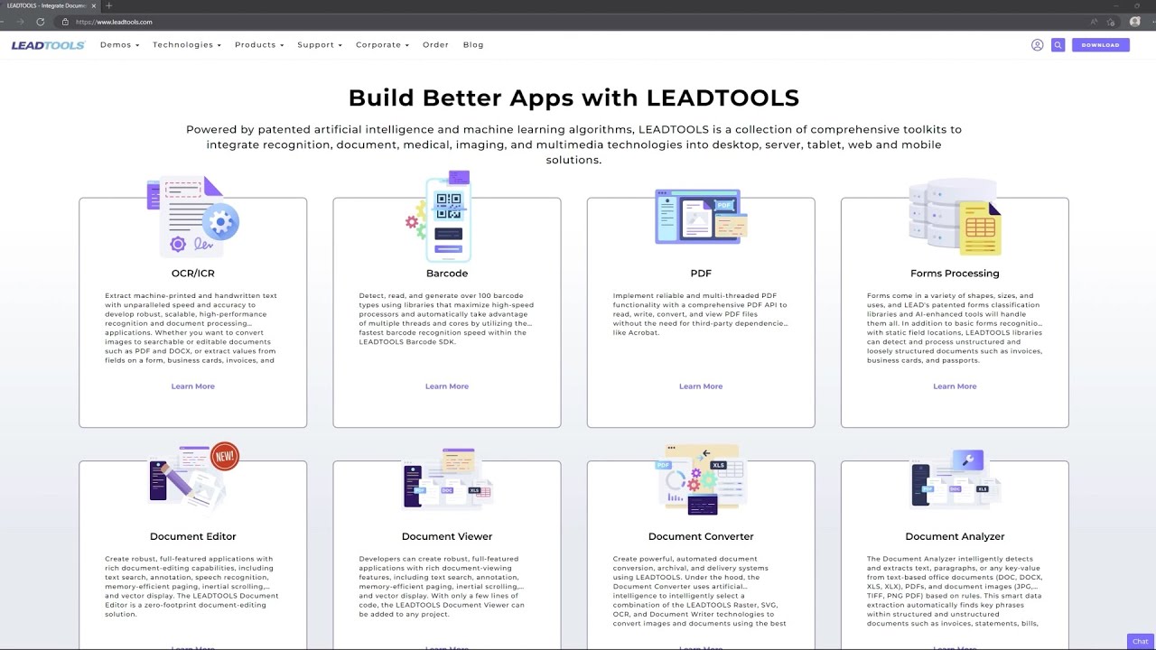 Explore LEADTOOLS AI-powered SDKs: Document and Medical Viewer controls | ODFP217