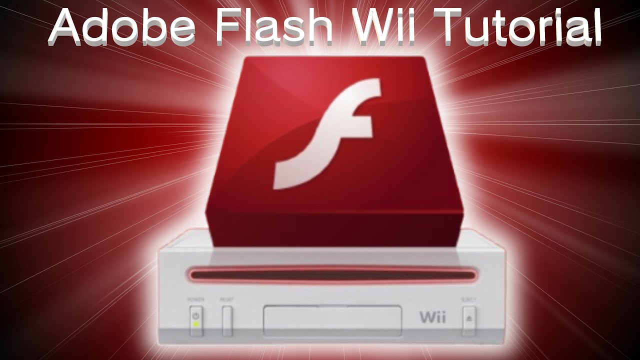 Your Wii can play Adobe Flash, here's how!