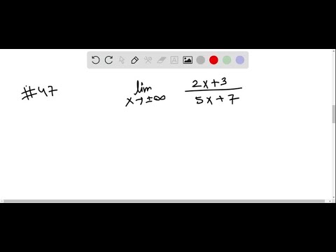 In Exercises 47-56, find the limit of each rational function (a) as x →∞and (b) as…