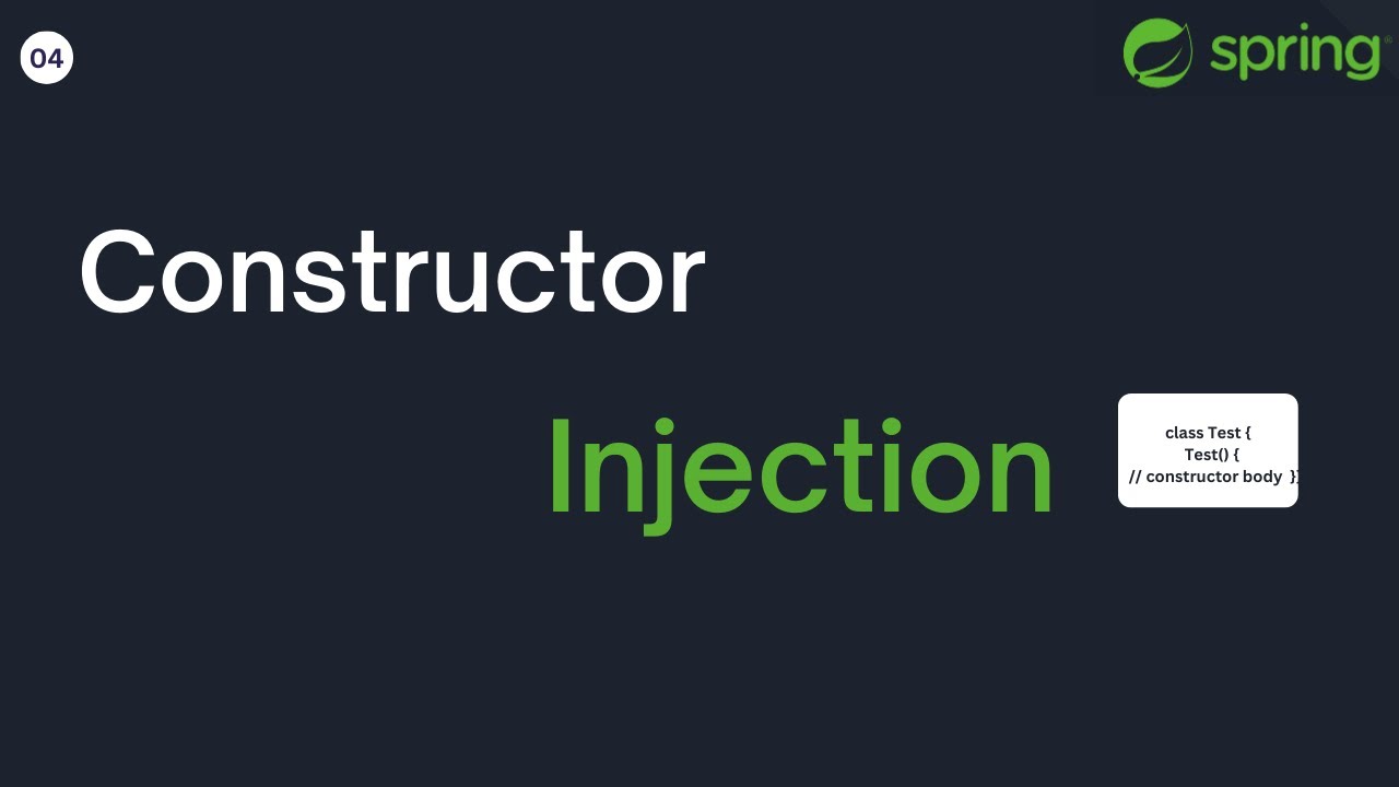 Constructor Injection | Practical Code Examples | Spring Tutorial